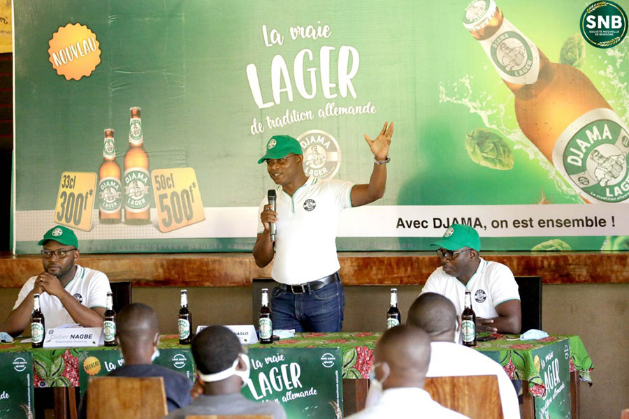 SNB | LANCEMENT OFFICIEL DJAMA LAGER